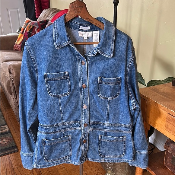 Jones New York | Jackets & Coats | Vintage Jones Ny Sport Denim Jacket ...